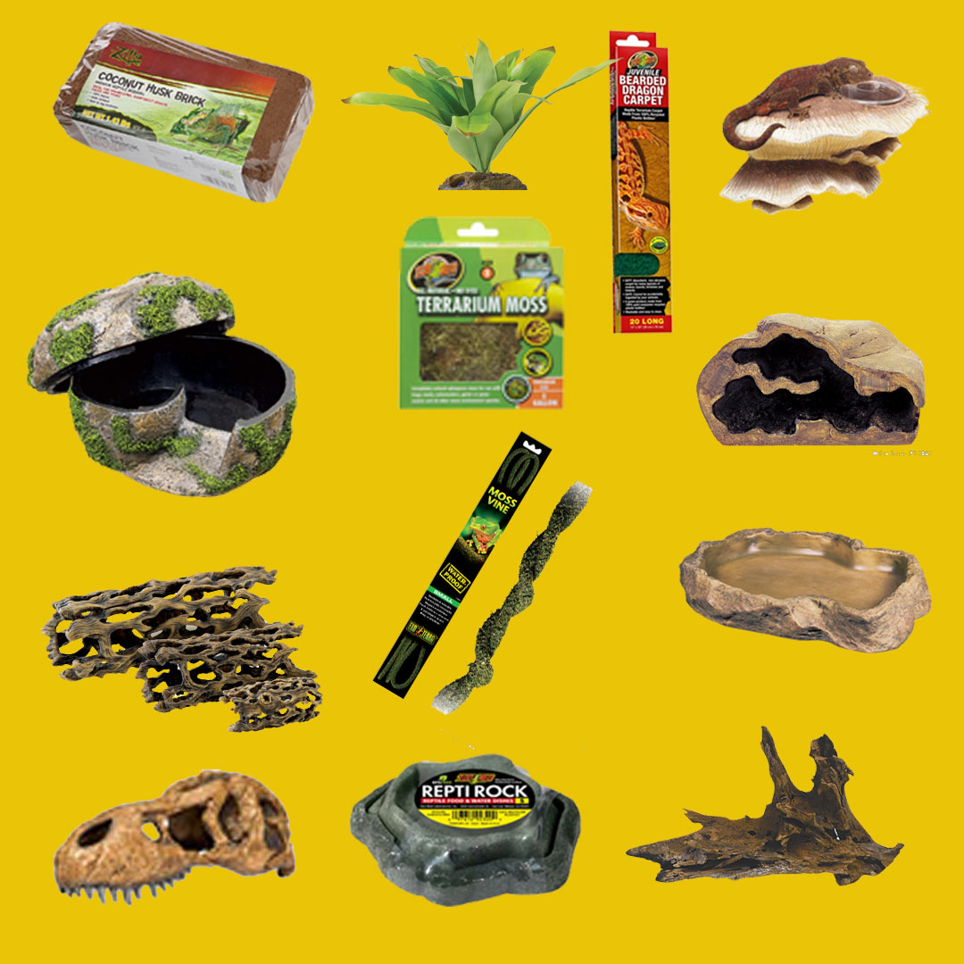 Substrates Habitat Decor For Your Pet - Zoo Creatures Exotic Pet ...